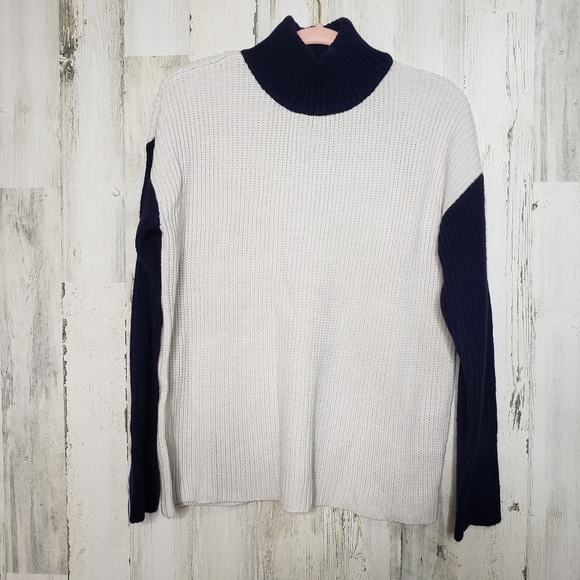 Cyrus | Sweaters | Devotion By Cyrus Knit Turtleneck Color Block M ...